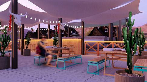 Sticky Business Outdoor Dining | Sustainable Architecture Firm