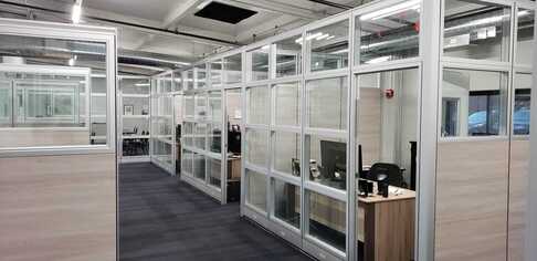Sapphire High Wall Cubicle System | SKUTCHI Designs Inc.