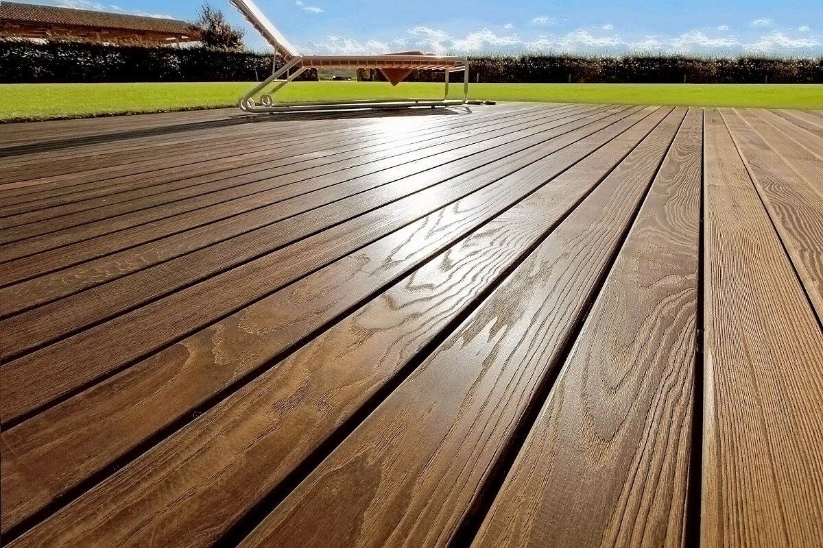 4-Sides Oiled Thermo-Treated Premium Ash Decking | Westwood Heat ...