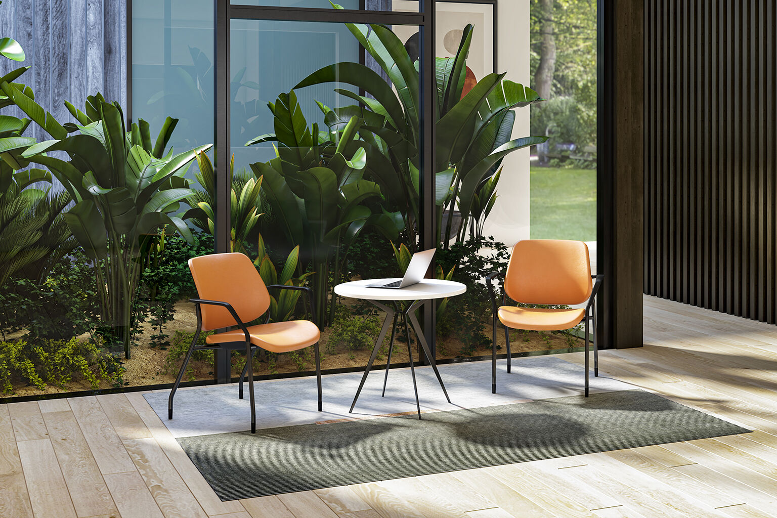 9to5 Seating Interior Office Seating Cavo Chair Waiting Area Seating ...