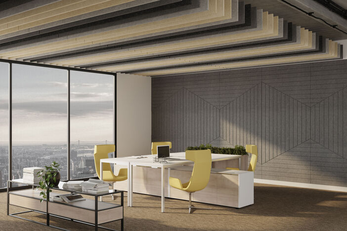 Ceiling Baffles | Acoufelt