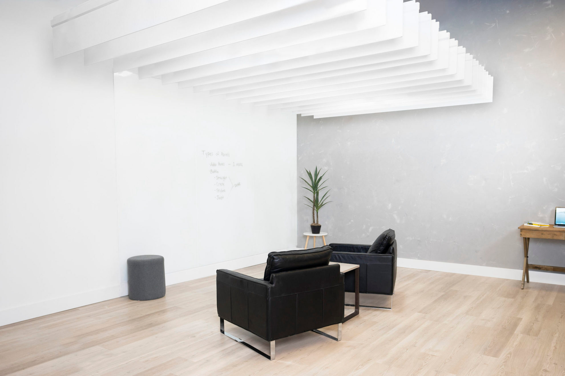 Acoustic Sound Reducing Ceiling Panels in Office Lounge Area | MPS ...