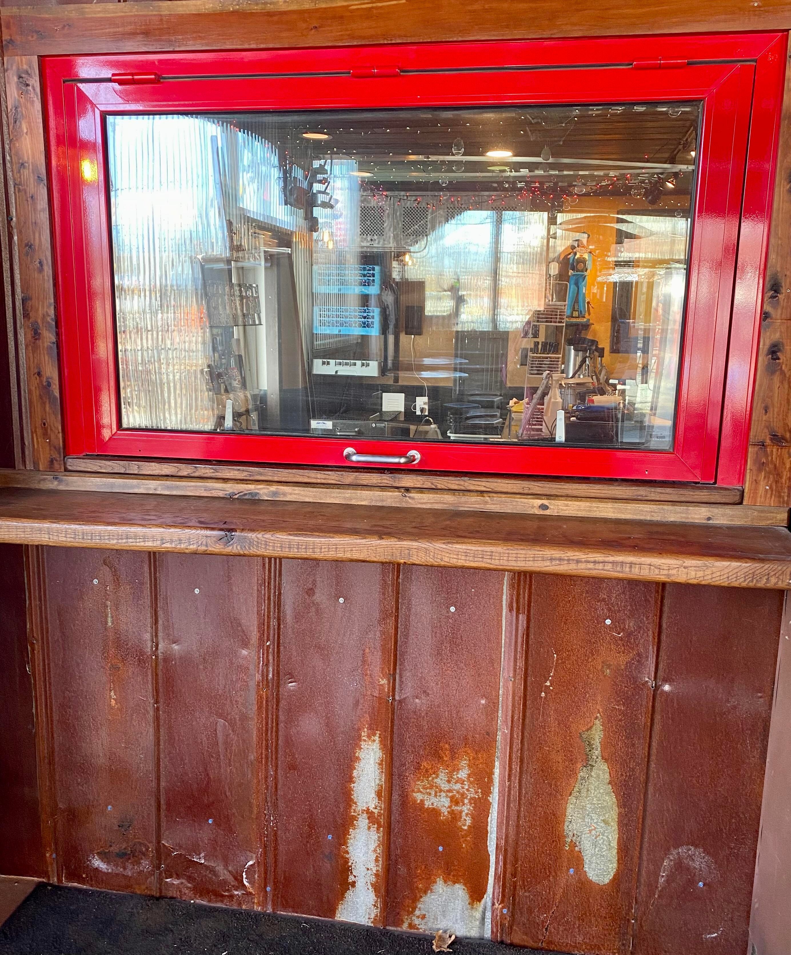 ActivWall Gas Strut Window at Franklin Motors Beer Garden | ActivWall