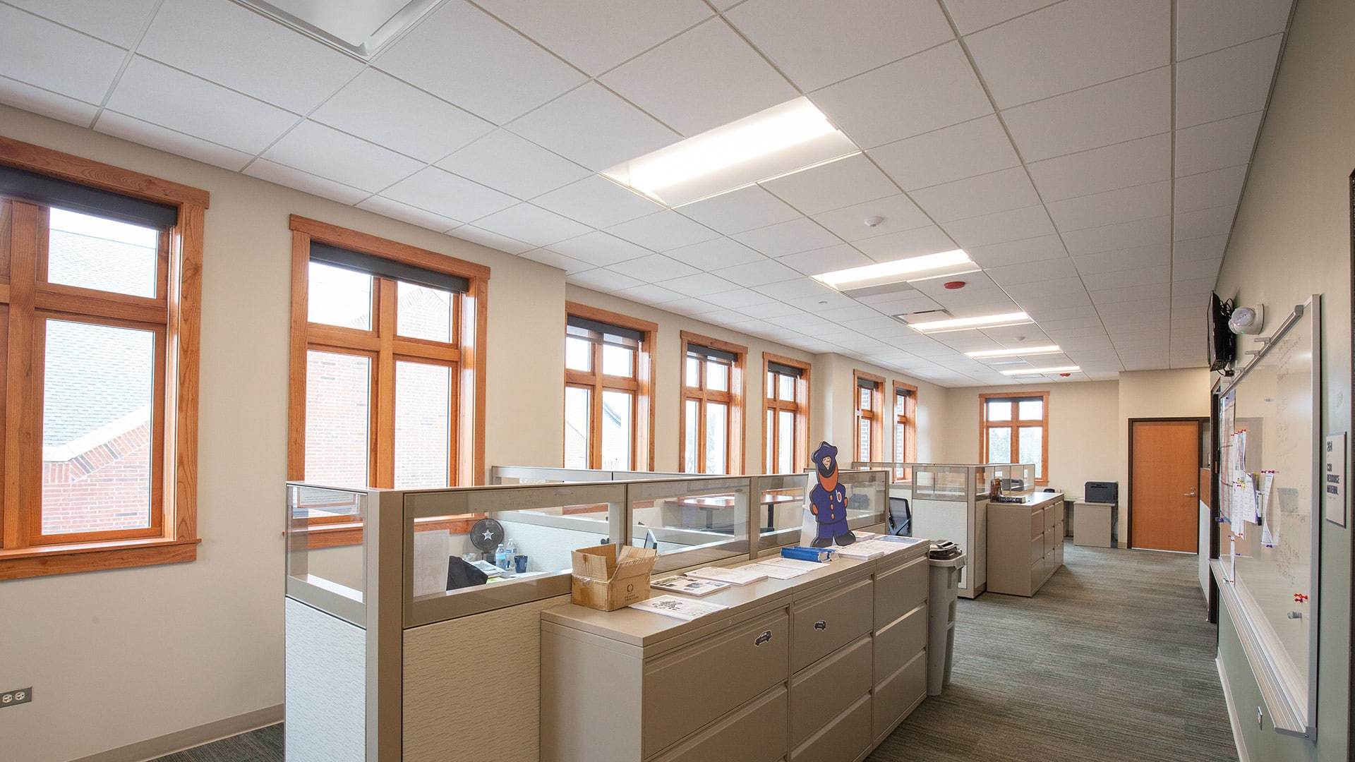 acuity brands arlington heights police department work space | Acuity ...