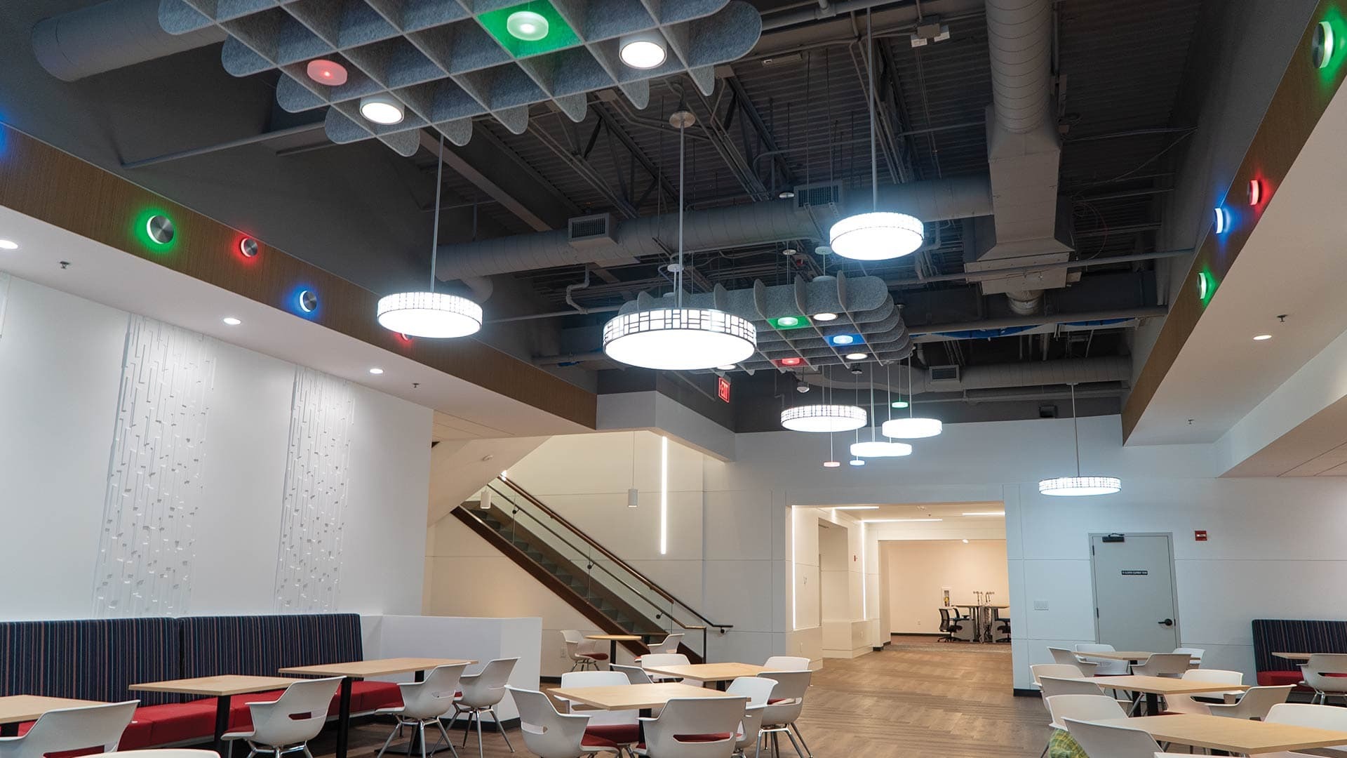 acuity brands lighting MIS dining area | Acuity