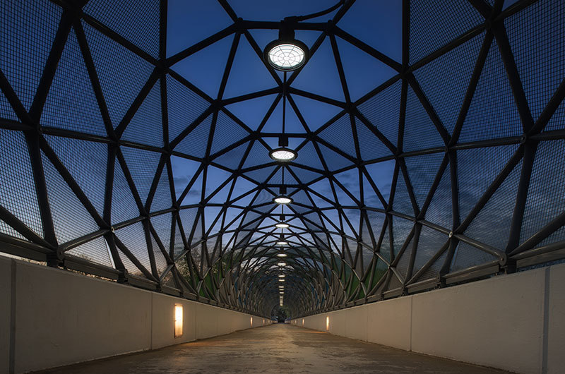 acuity brands maryland bridge night time lighting view | Acuity Brands