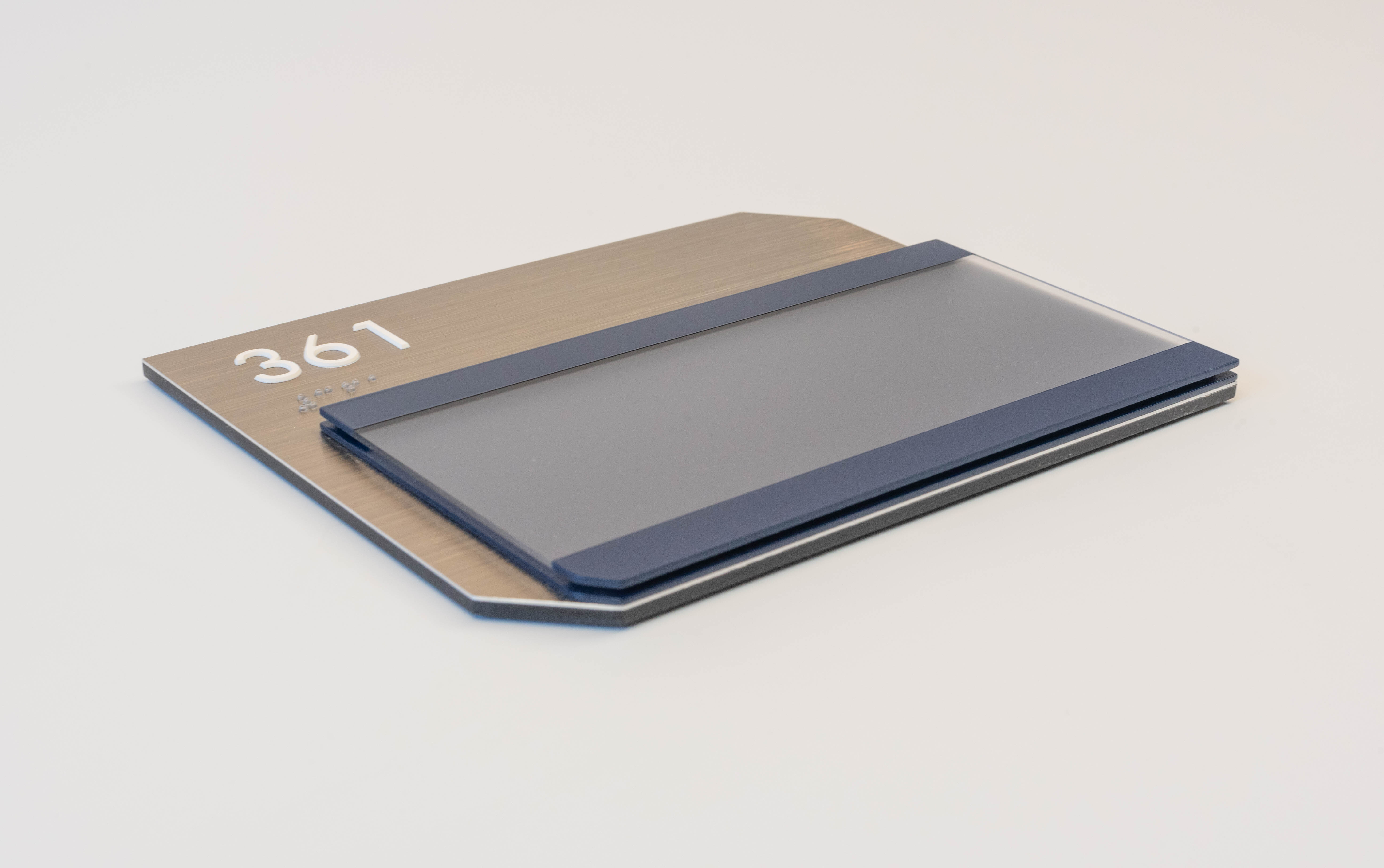 ada signage welch sign two toned signage | Welch Sign