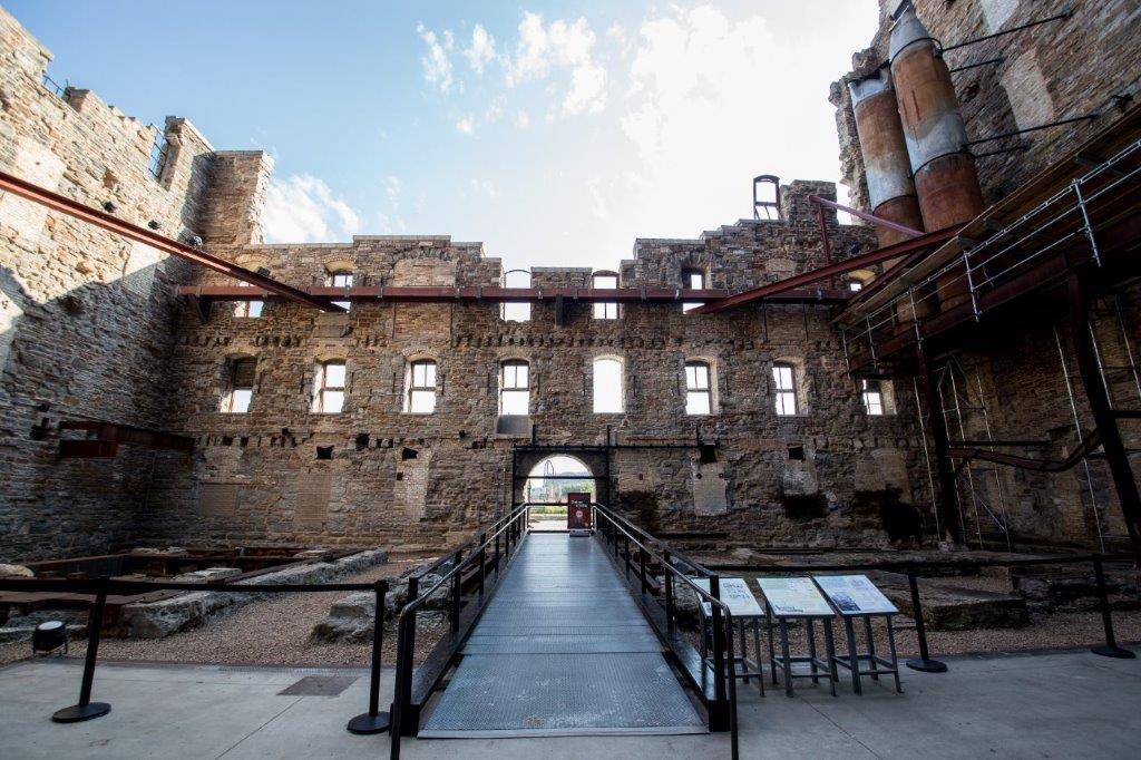 Mill City Museum - North Wall | Advanced Masonry Restoration