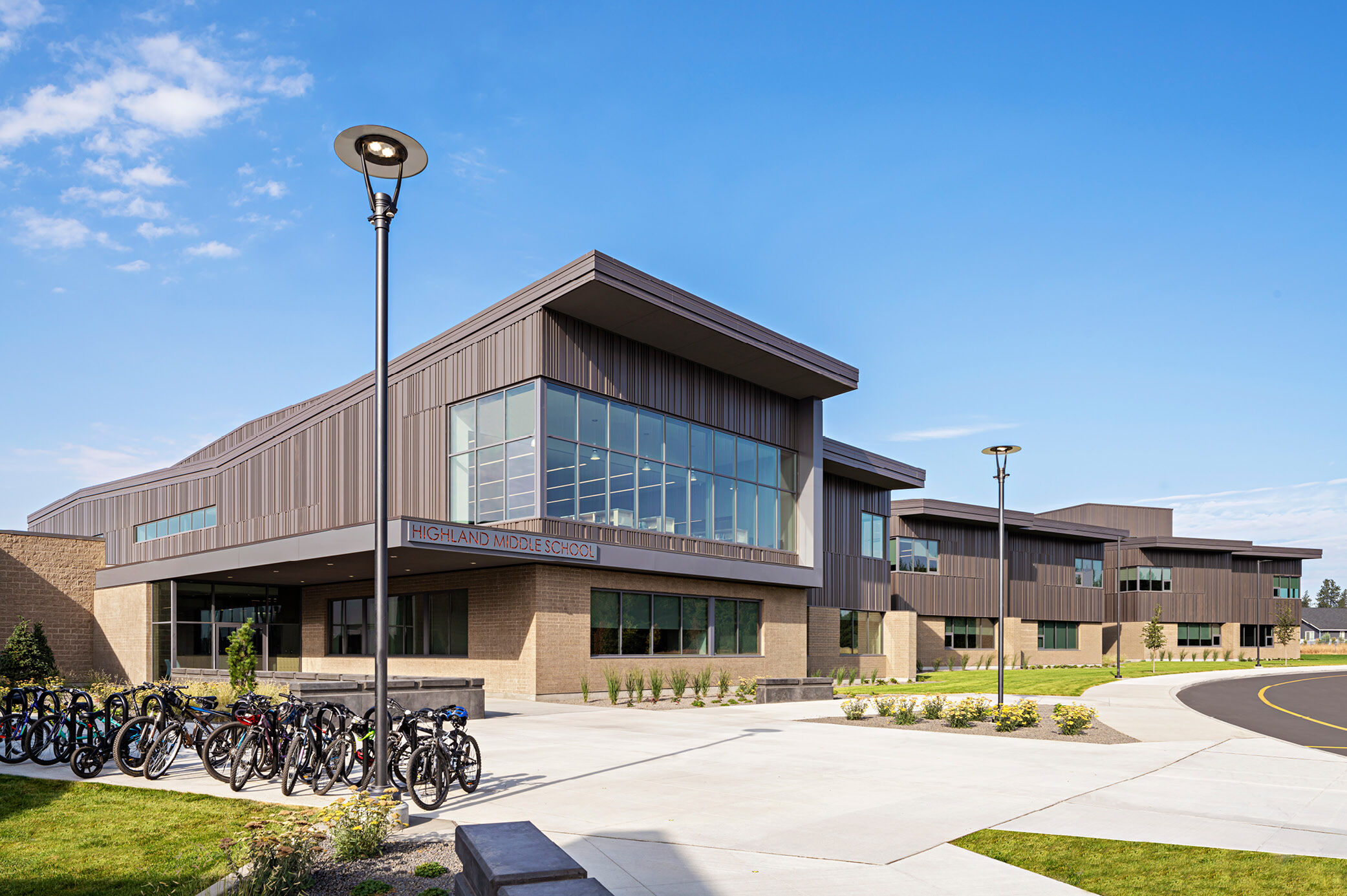 AEP Span Highland Middle School Exterior Siding | AEP Span