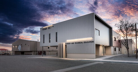 AEP Span Sky Ranch Middle School Exterior Siding | AEP Span