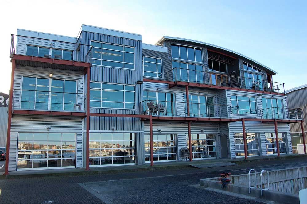 AEP Span Salmon Bay Marine Center Exterior Siding | AEP Span