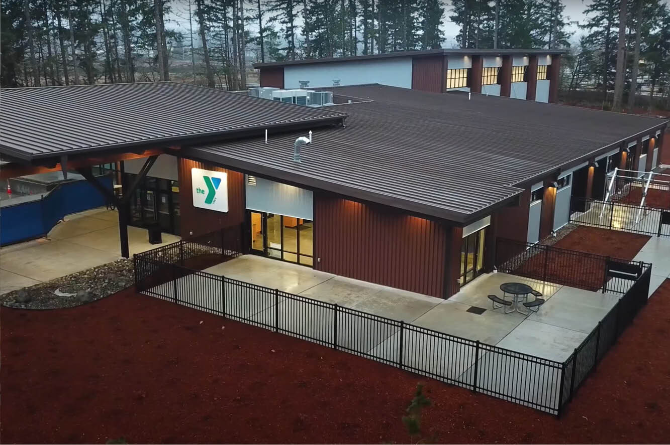 AEP Span Shelton Family YMCA Box Rib Metal Siding | AEP Span