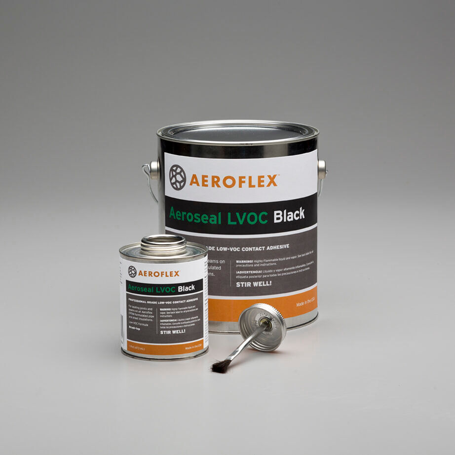 Aeroflex Aeroseal LVOC Black Low-VOC Adhesive | Aeroflex USA