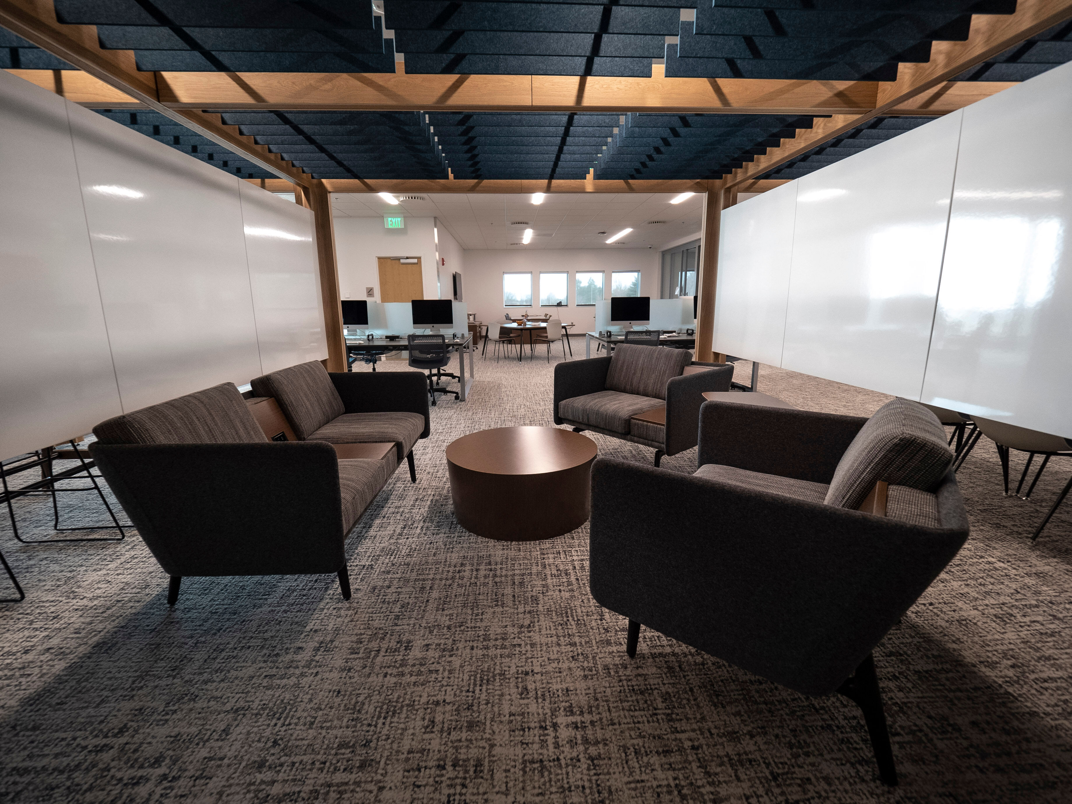 Aims Community College Student Commons Shared Worskspace Furniture | OFS