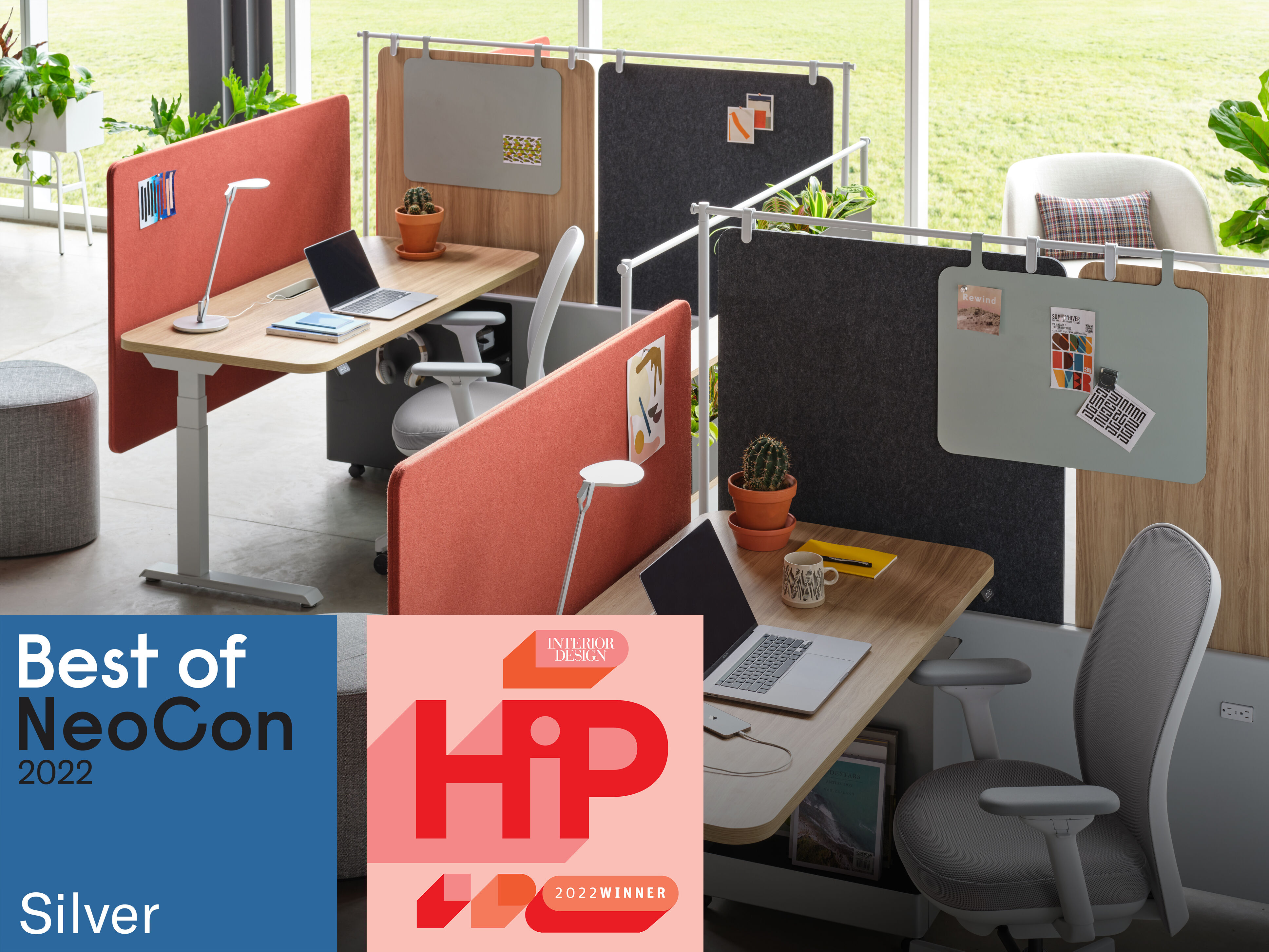 Allsteel Mural partitioned workspace | Allsteel