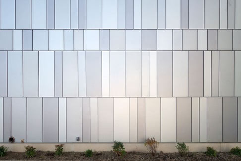 Aluminum Painted Panels, Exterior Panel Design, Dri-Design, Close-up ...