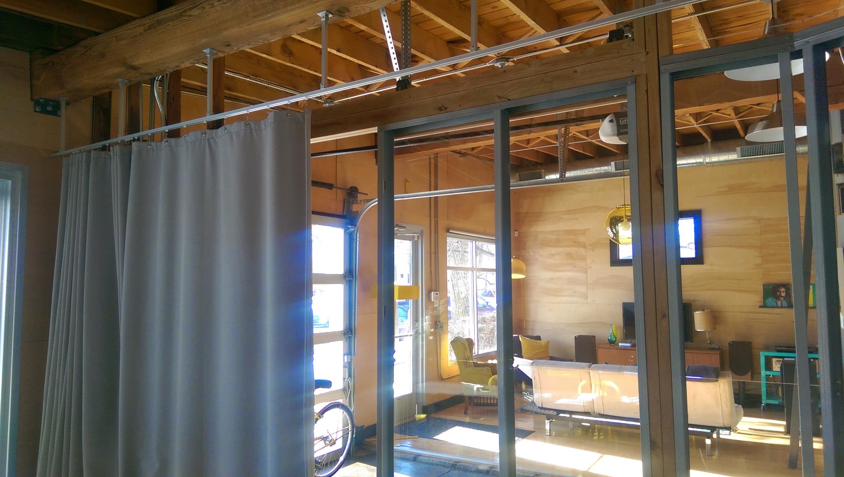 american track supply aluminum track Conference Room Curtain Track ...