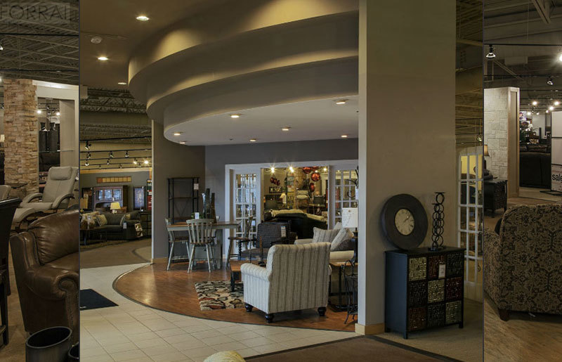 Anderson Companies project retail slumberland sales floor | Anderson ...