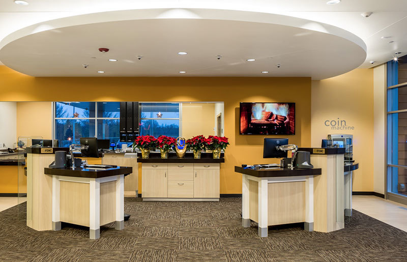 Anderson companies project think bank service counter | Anderson Companies