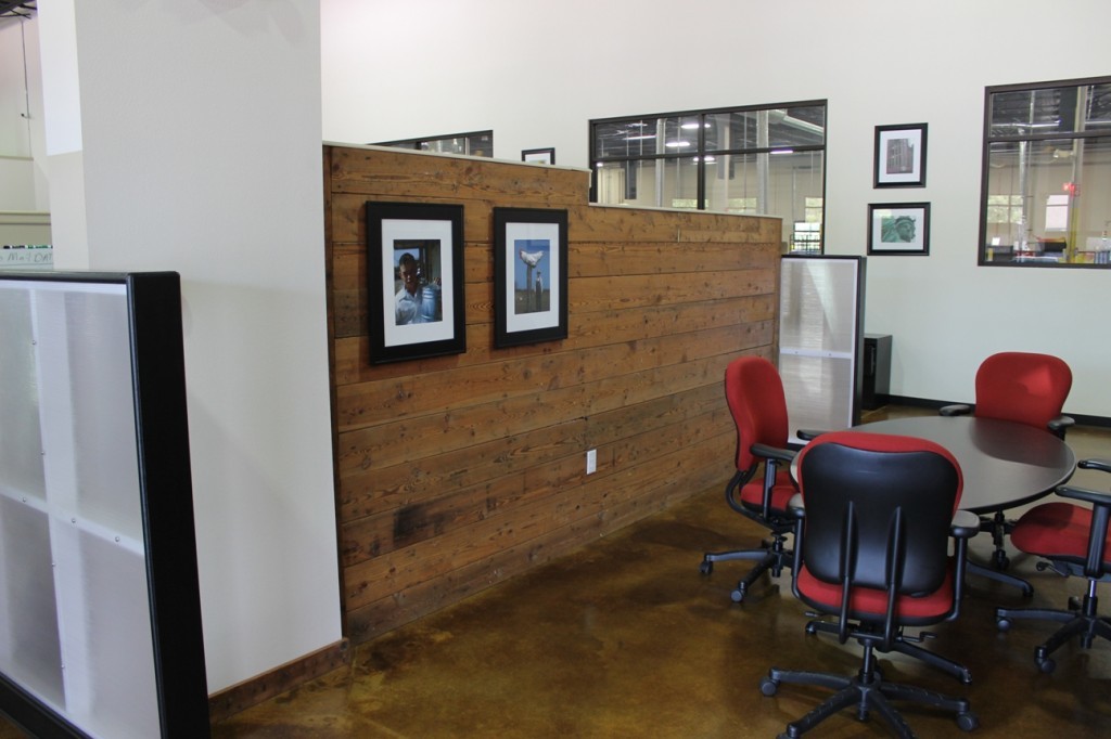 antique lumber company reclaimed wood office partition wall | Antique ...