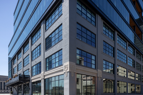 Aramark Headquarters Historic Renovation using Wood Grain and Black ...