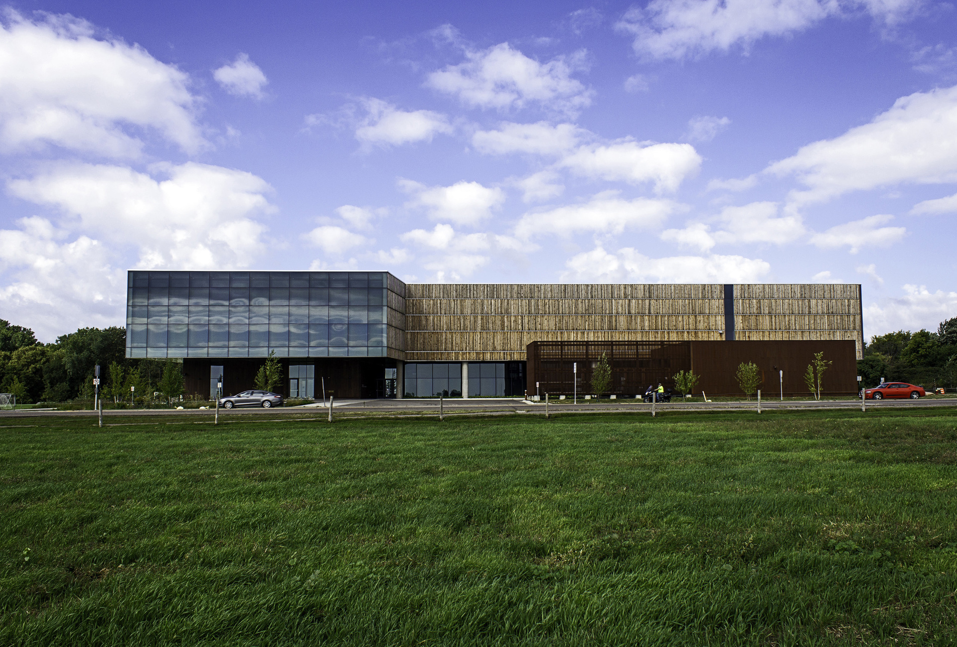 Arbor Wood Co Bell Museum Exterior Wood Cladding | Arbor Wood Co.