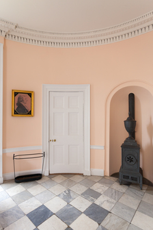 Architects Foundation The Octagon Entry Hall Wall Art and Tile Flooring ...