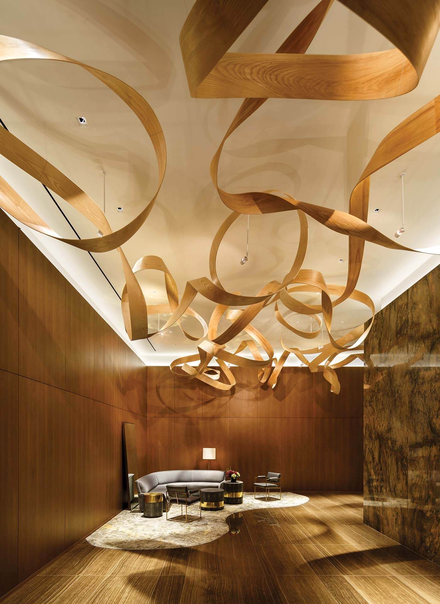 Art Piece Ceiling | Custom Lighting | Acuity Brands Lighting | Acuity