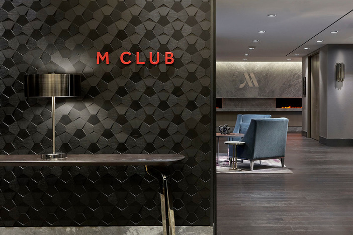 Marriott M Club Lounge | ASI | Architectural Systems, Inc.