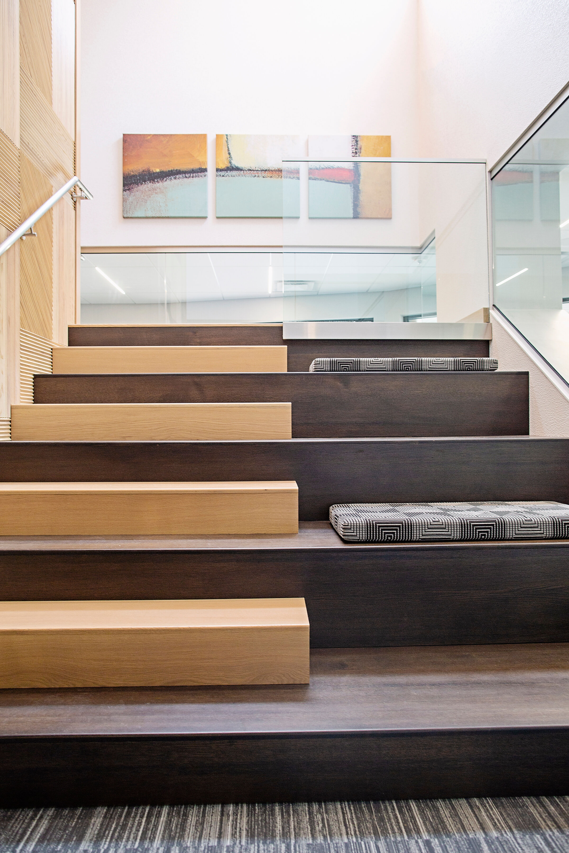 Atrium Community Stairs | Lenae Design