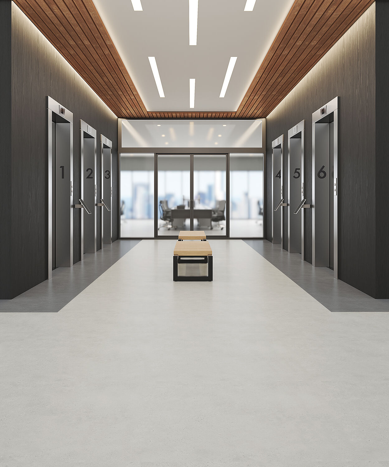 AVA Workplace and Corporate 2TRZO office lobby flooring | AVA