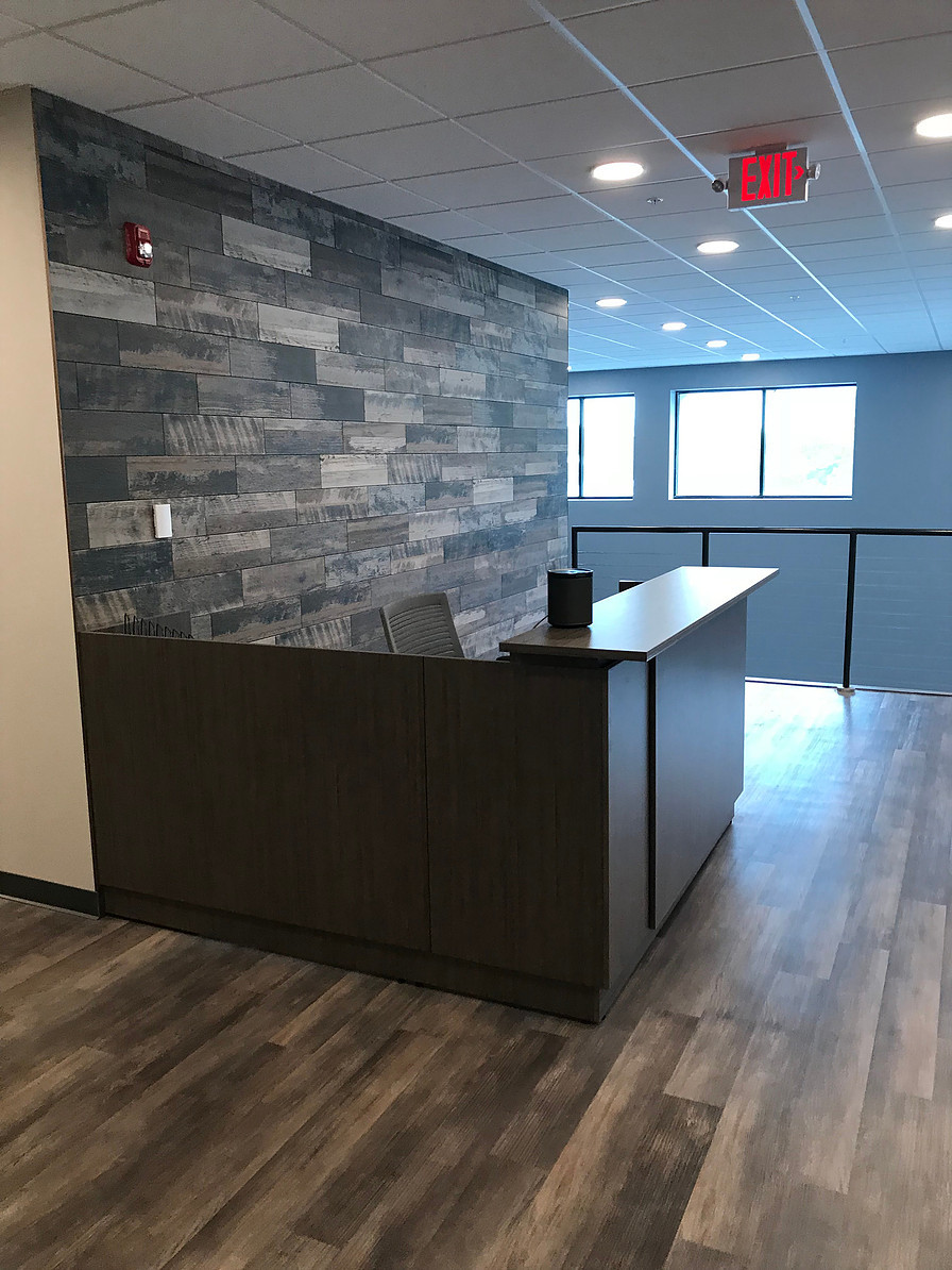 Bank Reception Desk | Meister Cox Architects