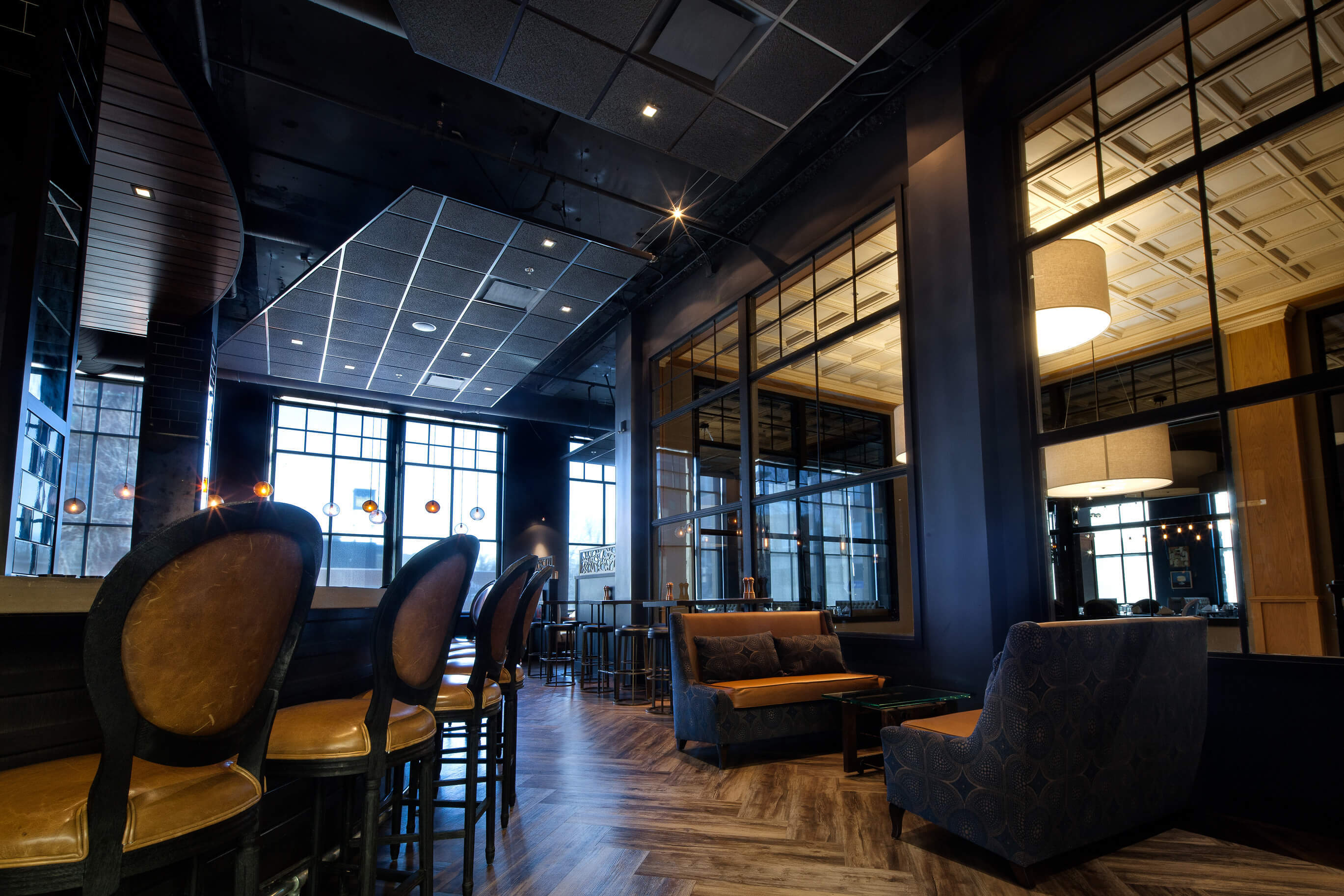 Bar area seating options and layouts | EAPC