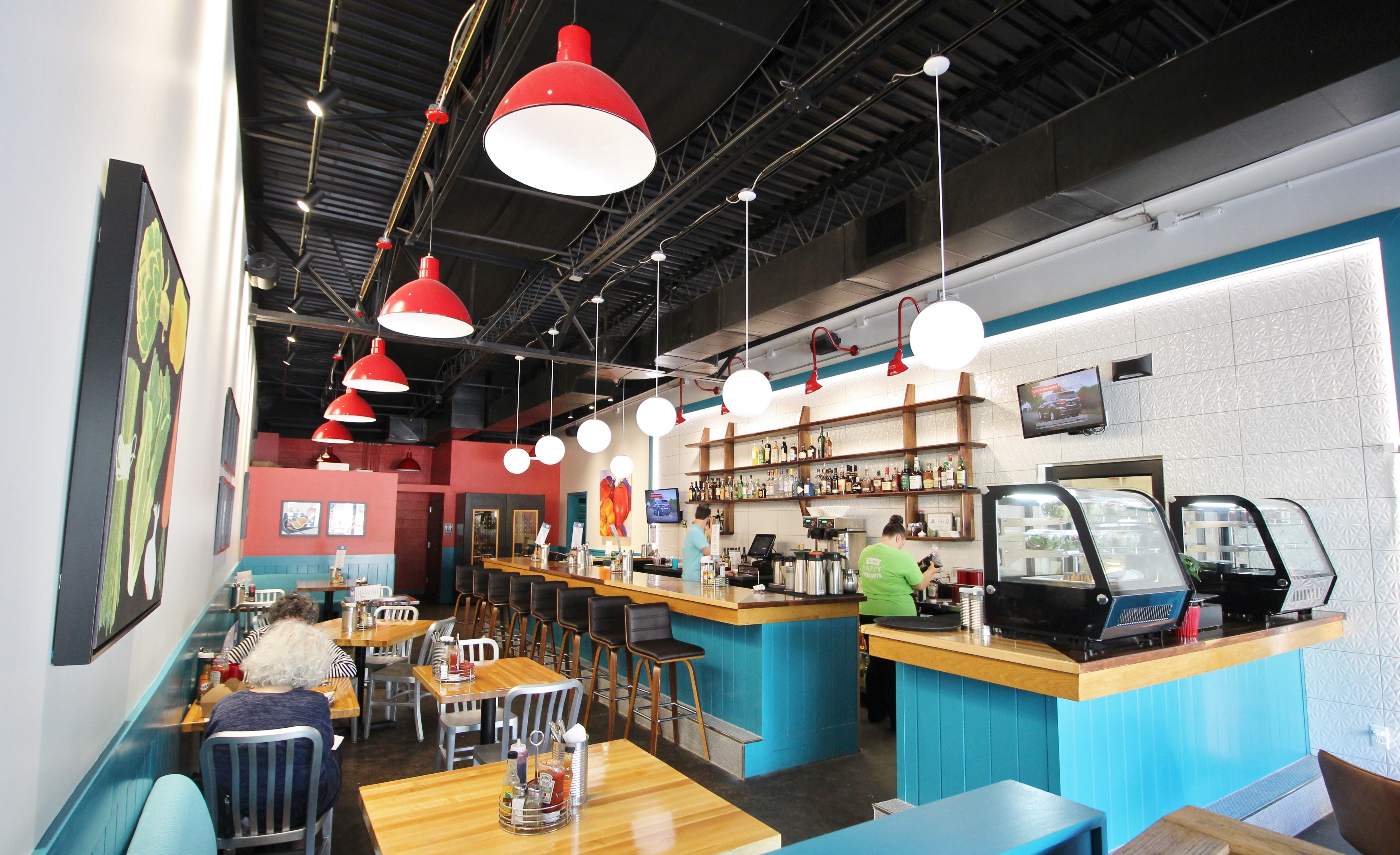 Breakfast Cafe Interior