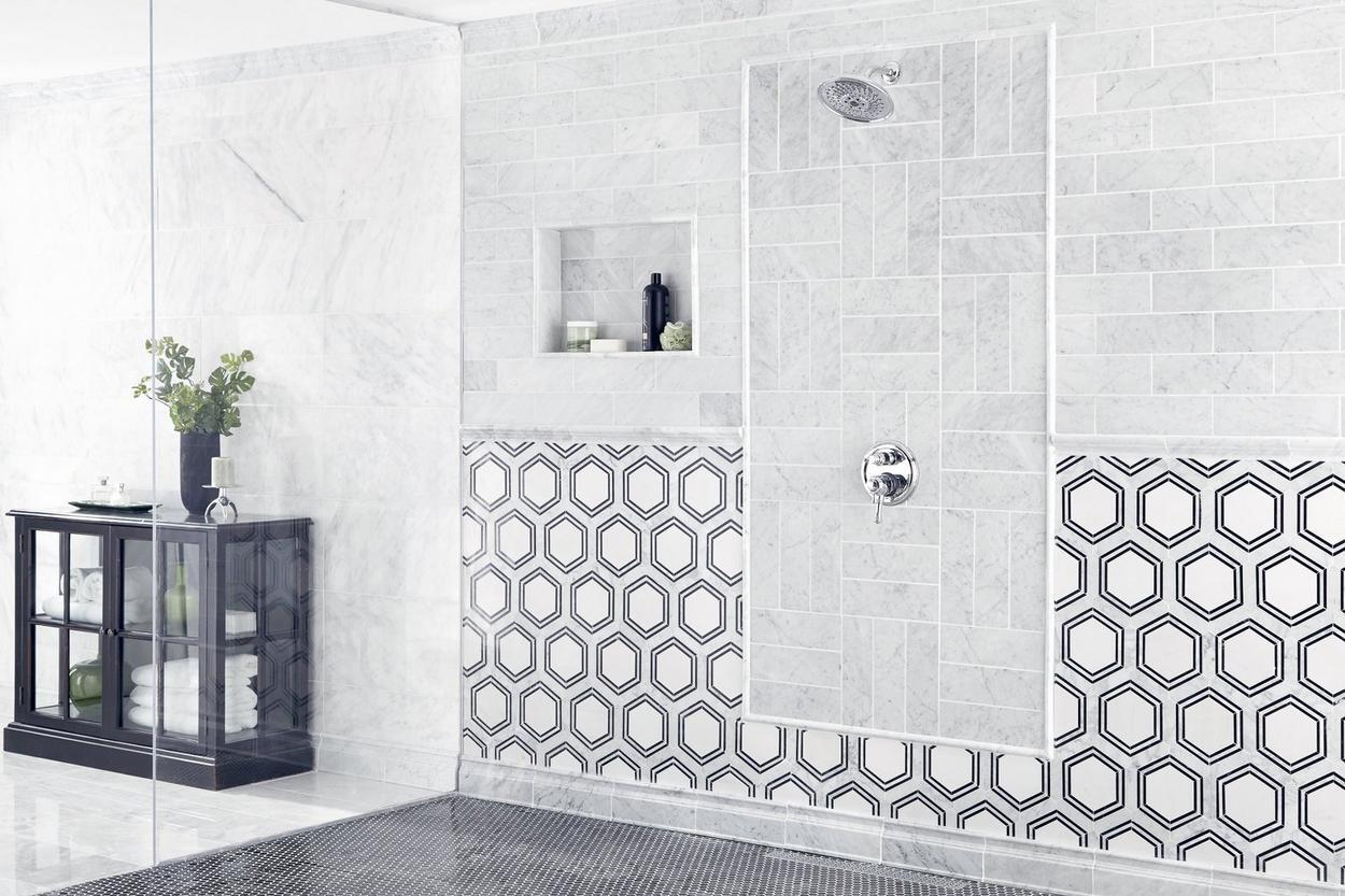 Bathroom Wall Tile with Graphic Print and Design | Floor and Decor