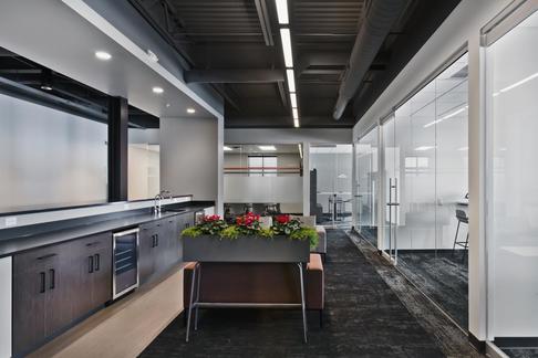Bauer Design Build Office Project large atrium | Bauer Design Build