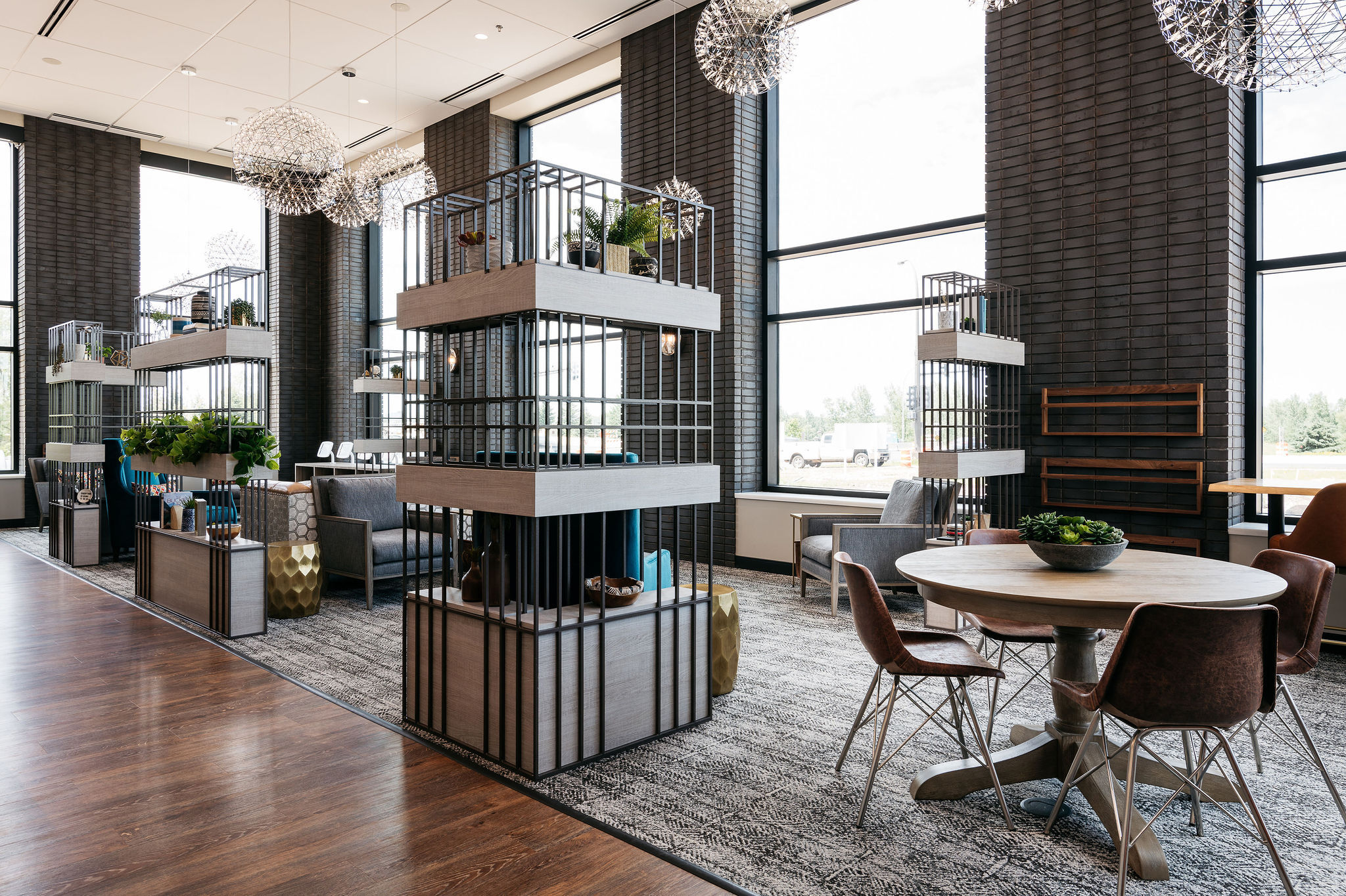 Bauer Design Build Salute Dental Modern Lobby Design | Bauer Design Build