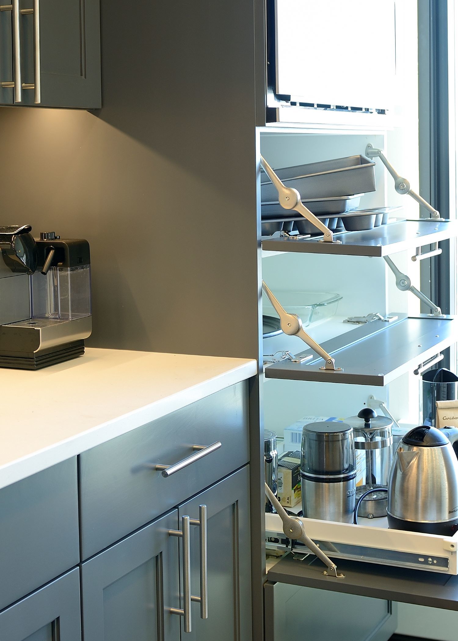 bayer interior woods modern frameless multi-unit kitchen cabinets ...
