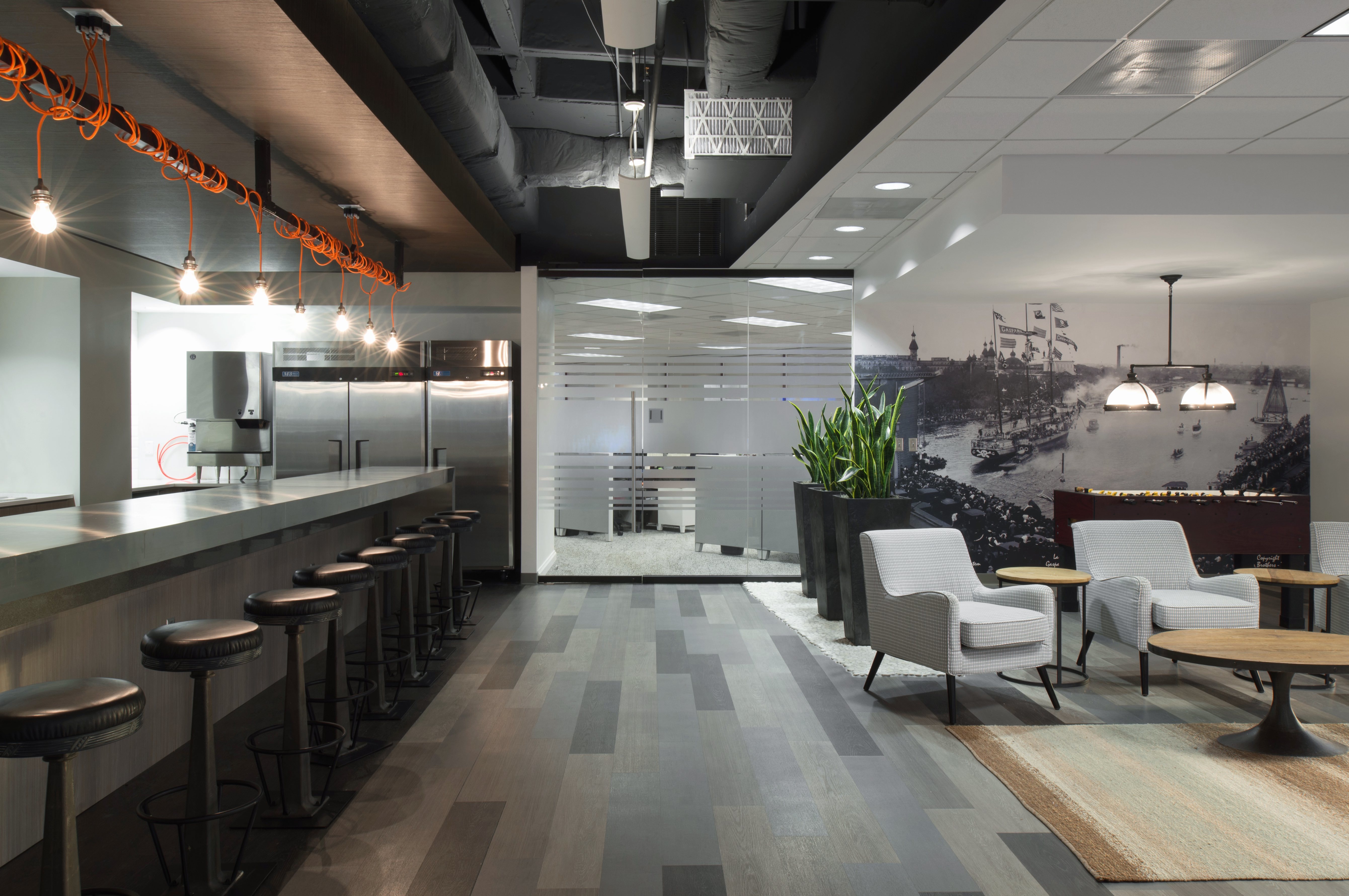 BDG Architects MyMatrixx 8thFloor Break Room | BDG Architects