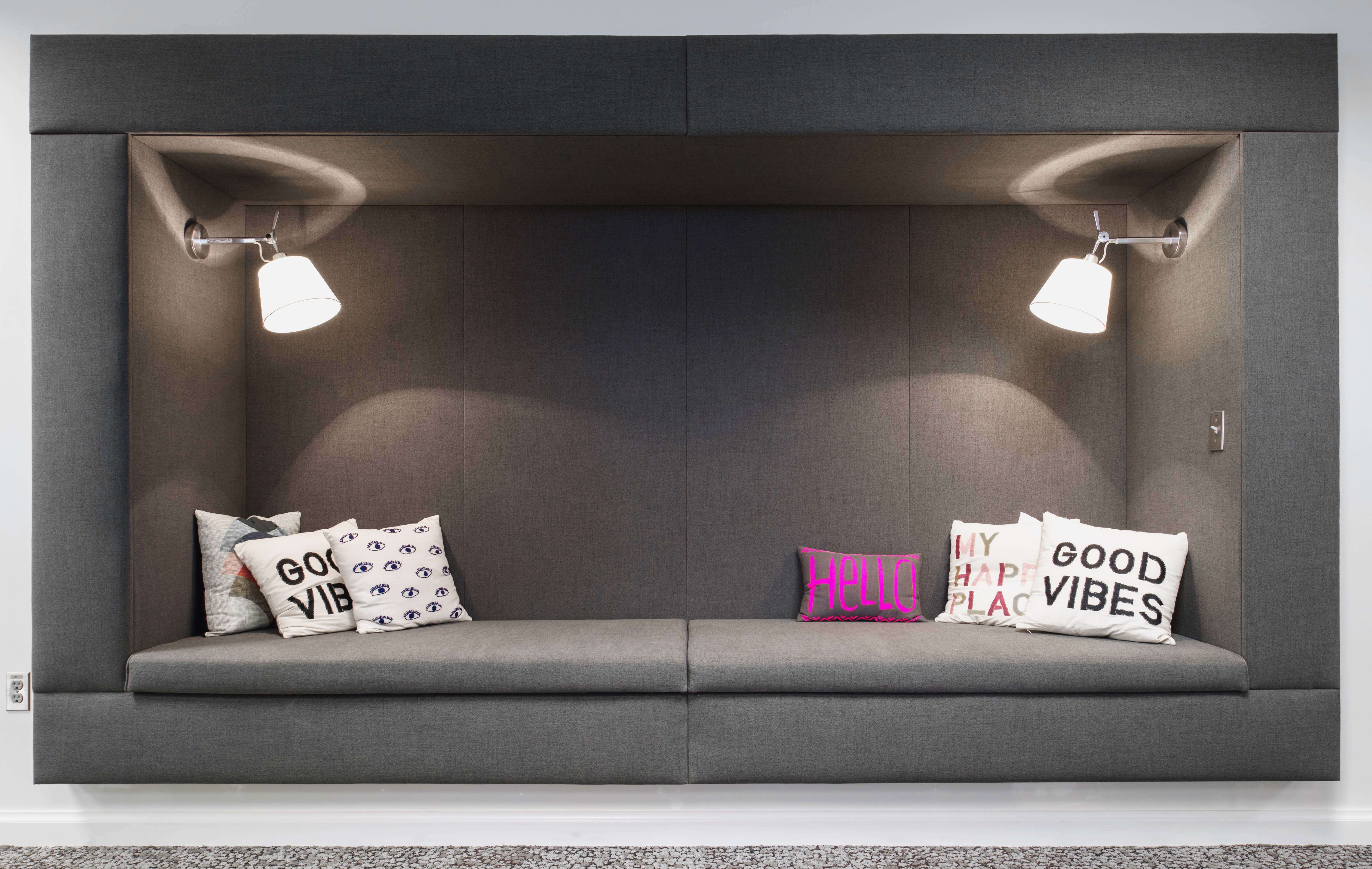 BDG Architects MyMatrixx Upholstered Wall Seating | BDG Architects