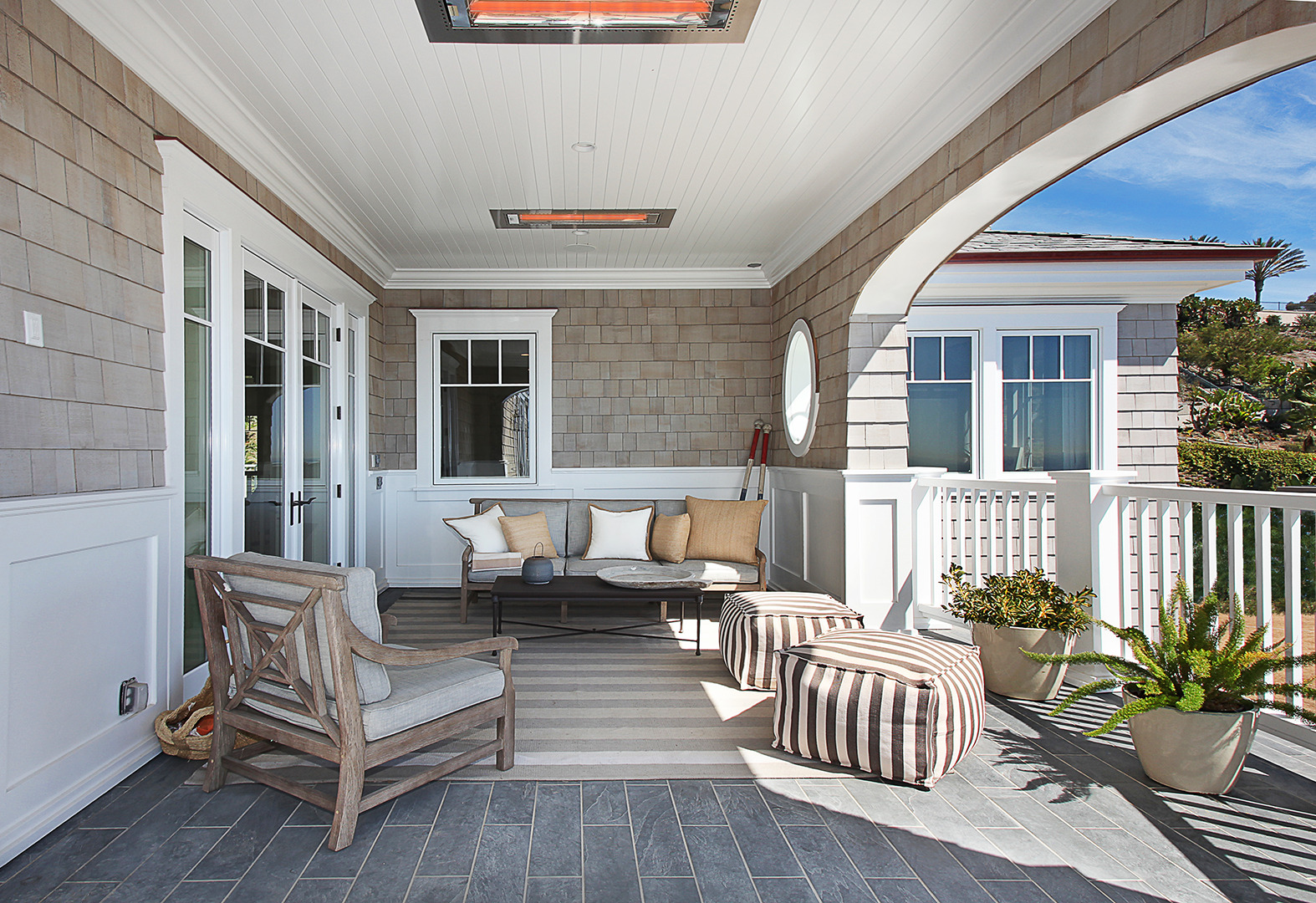 Beach view Resort Patio and Balcony Design | Infratech