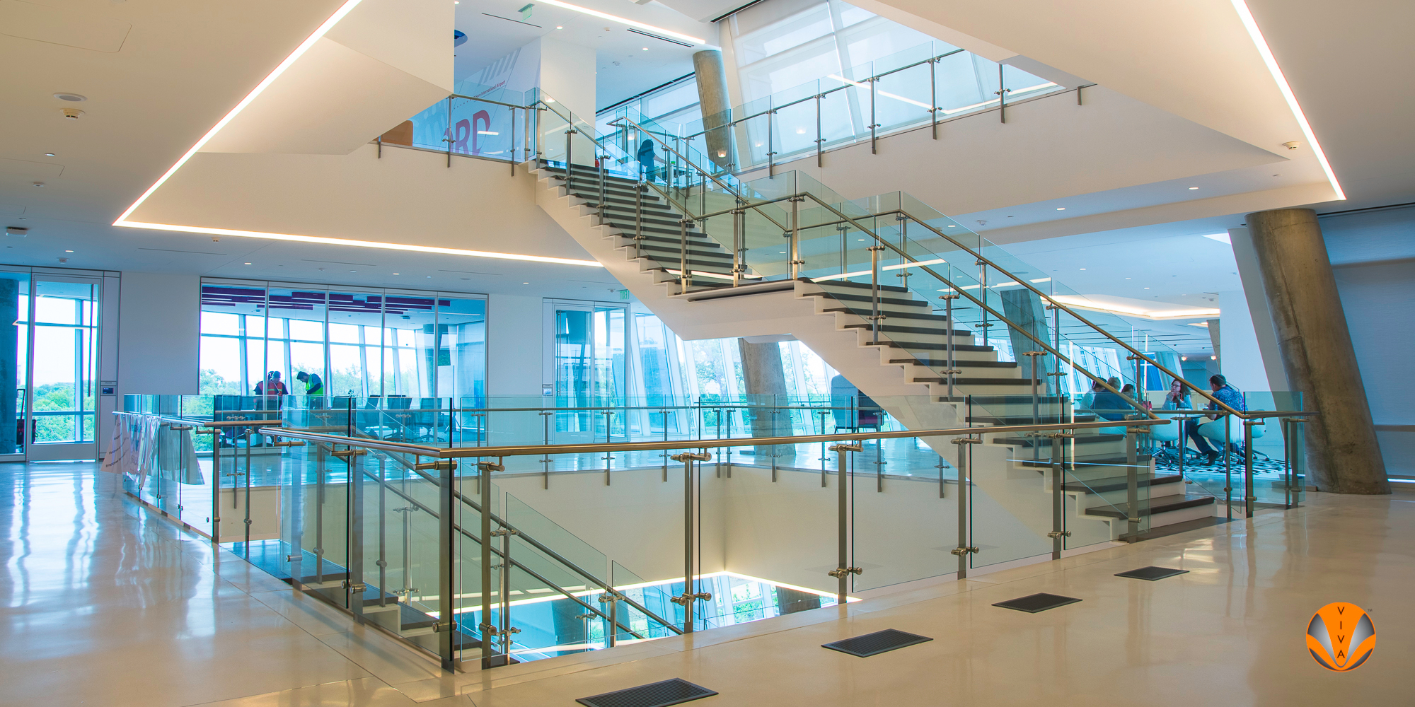 BEACON Glass Railing (View 2) | VIVA Railings