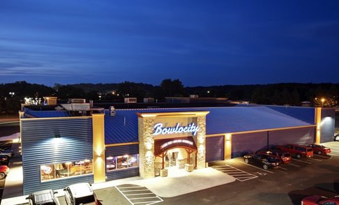 Bowlocity Entertainment Center | Benike Construction