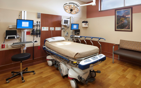 bergland cram mercy emergency department Patient Room | Bergland + Cram