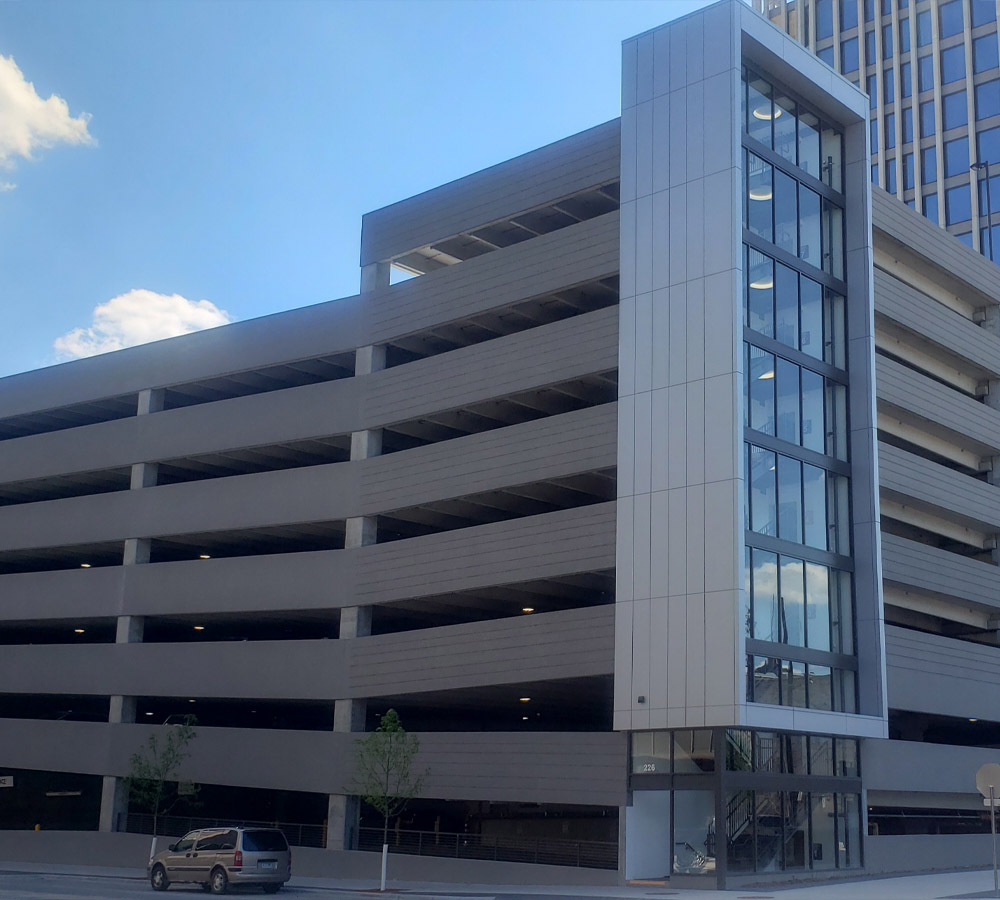 Block 9 Concrete Structure | Concrete Parking Structure | Wells ...