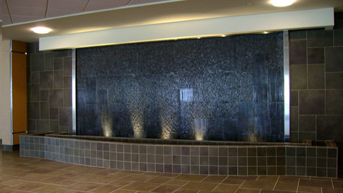 Built-In Water Features | Bluworld of Water