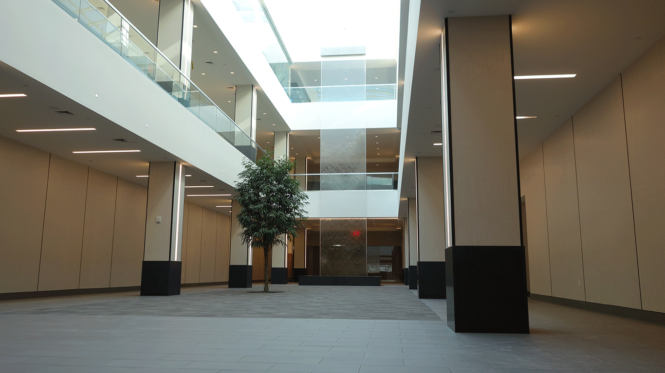 Bluworld of Water Standard Single Panel Water Wall Atrium Design ...