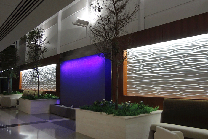 Standard Single Panel Water Wall | Bluworld of Water