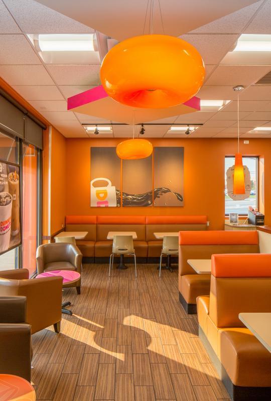 Dunkin' Donuts // Custom Hand-Blown European Glass Chandelier | Bock ...