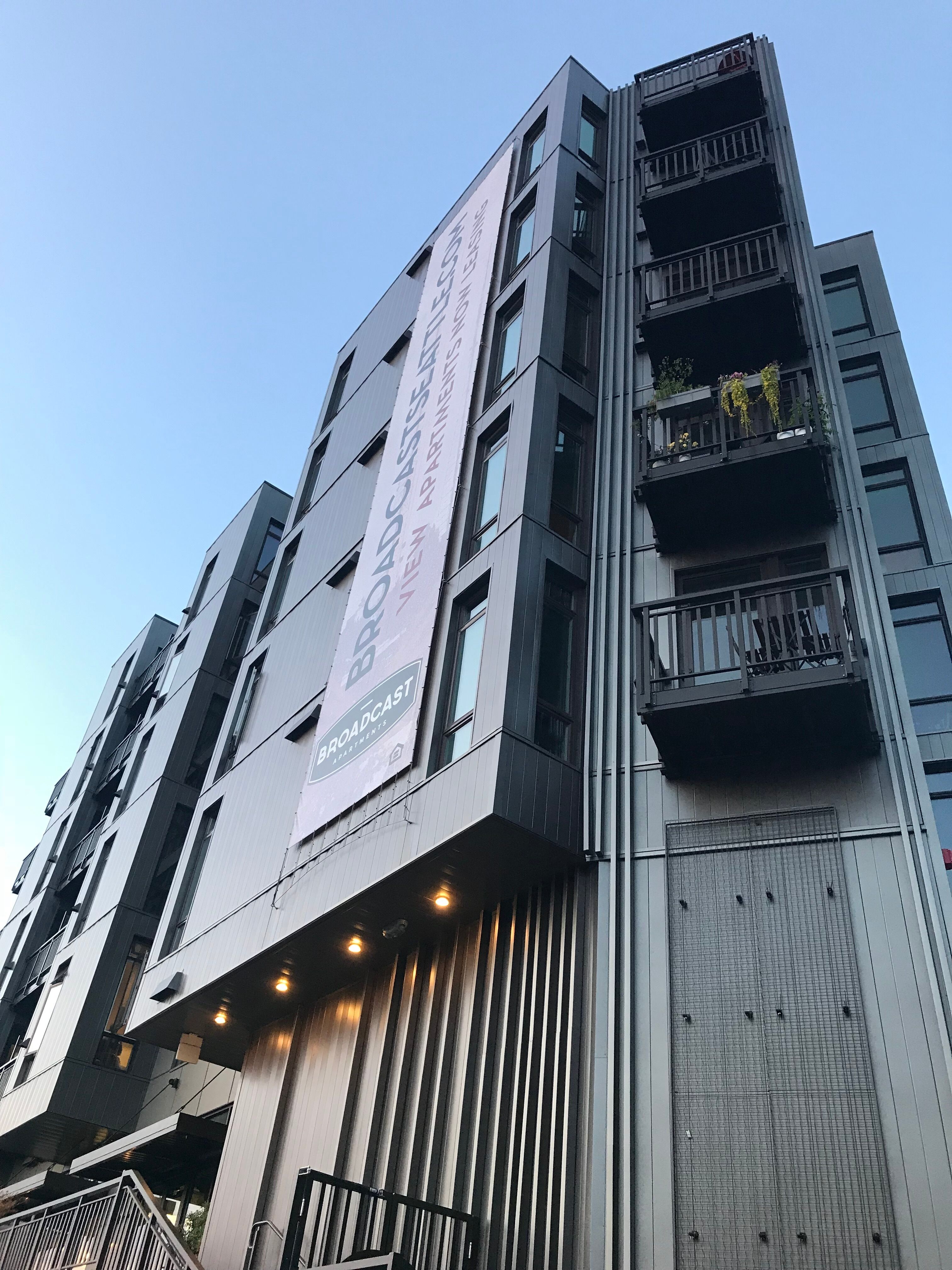 Broadcast Apartments, Seattle Washington | Steelscape